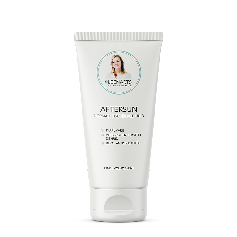 Aftersun zonder parfum en alcohol I Dermatoloog Leenarts
