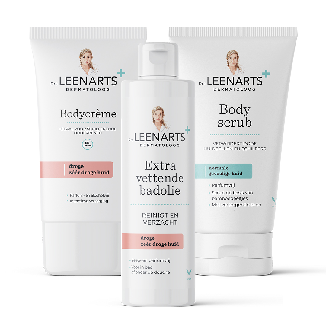 Benenverzorgingsset | Dé oplossing | Dermatoloog Leenarts